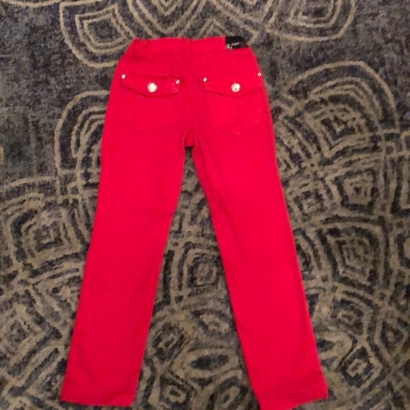 Paper Denim & Cloth | Bottoms | Paper Denim Red Jeans Las | Poshmark